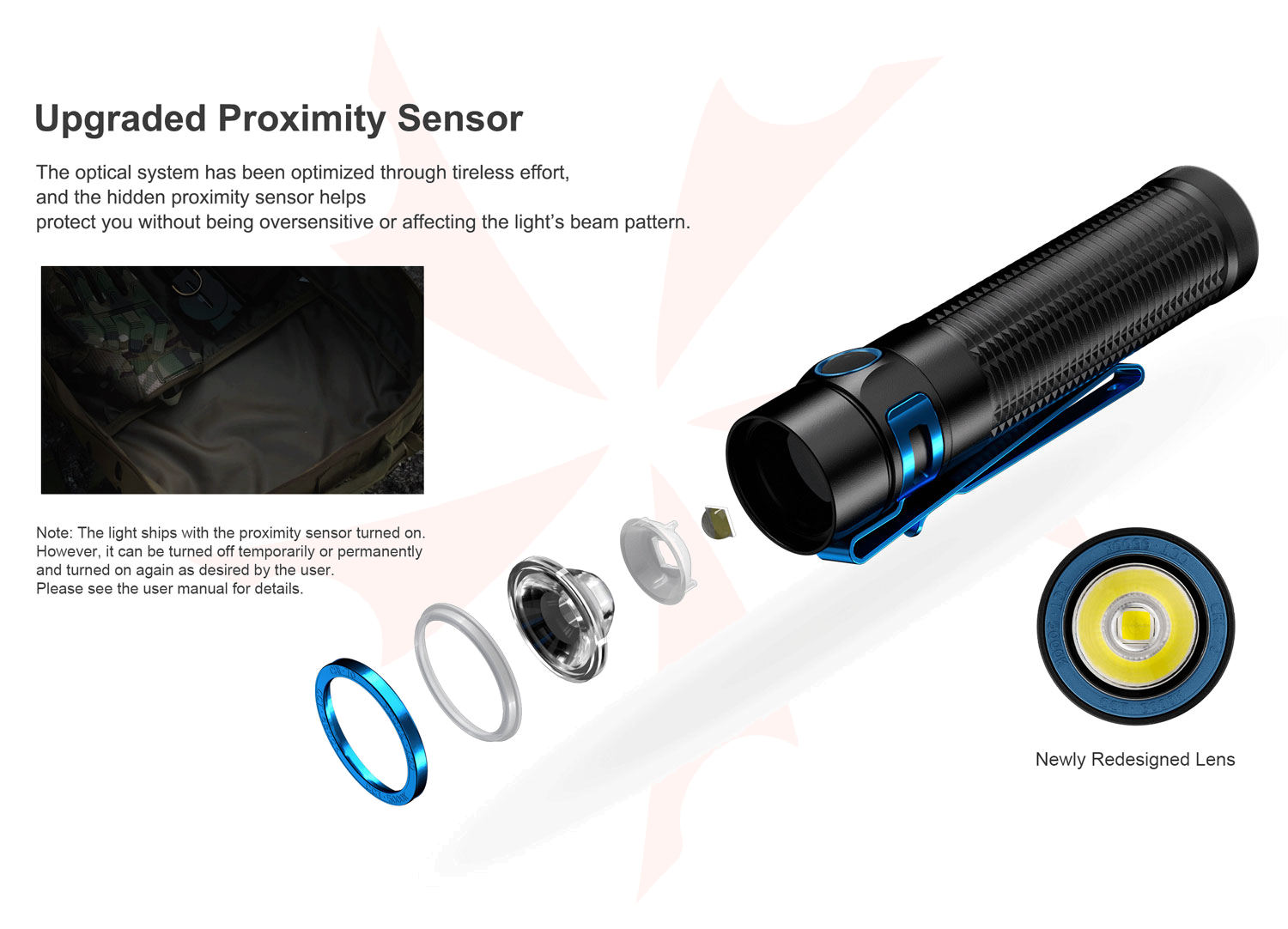 Olight Baton 3 Pro Max Rechargeable Cool White LED Flashlight, Black ...