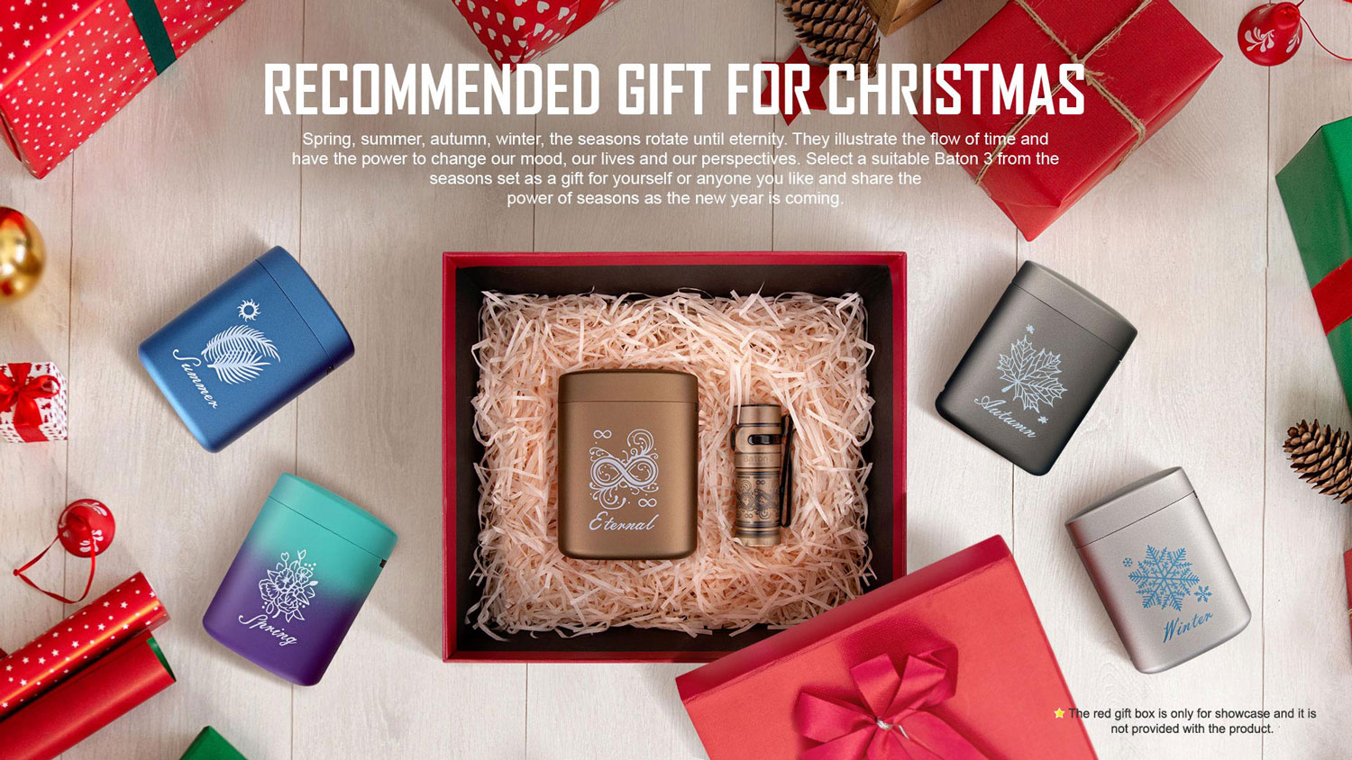 Olight Baton 3 Premium Edition Limited Edition Four Seasons ...