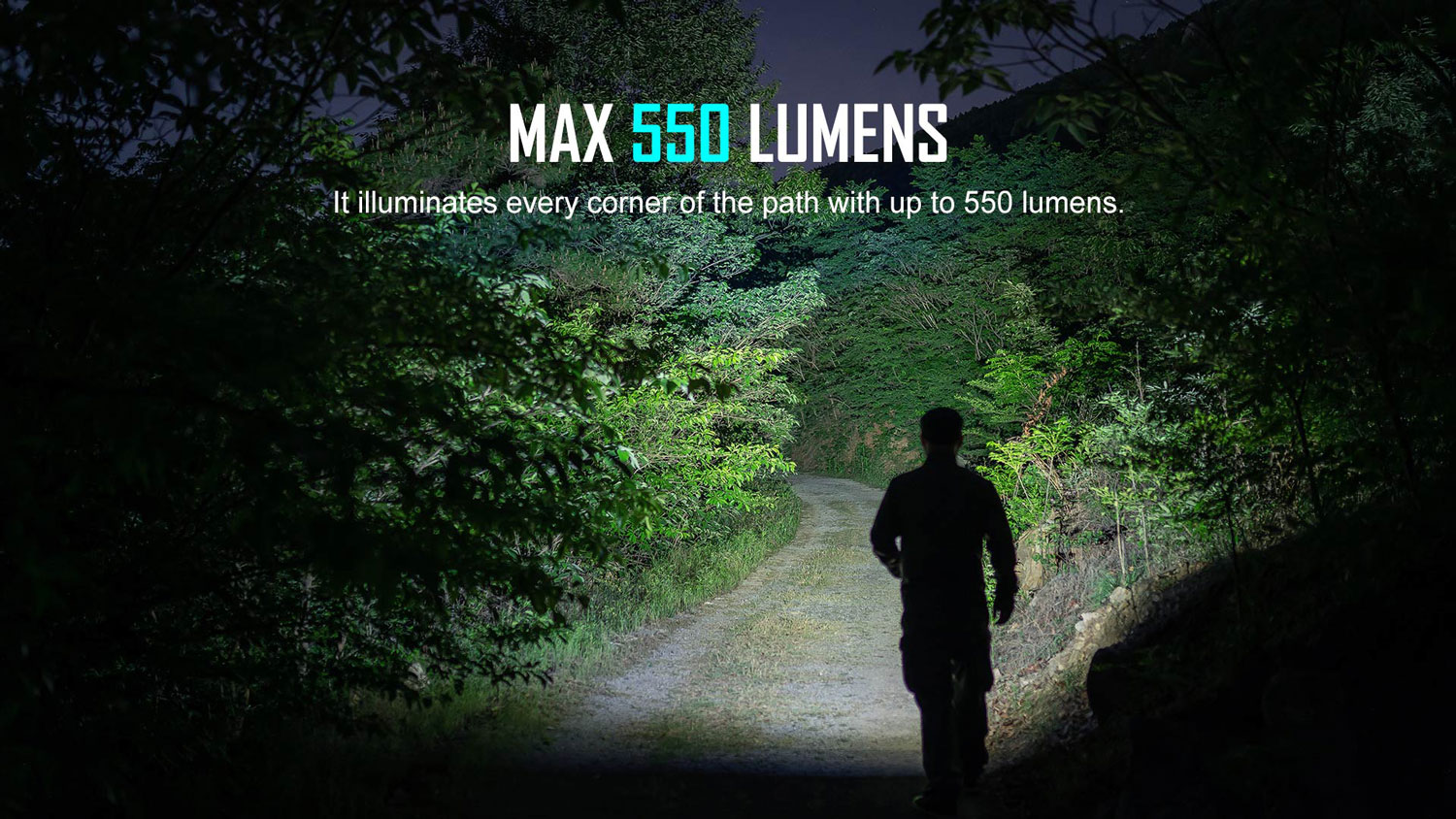 Olight i5T Plus Pebble Cool White EDC LED Flashlight, Orange, 550 Max ...