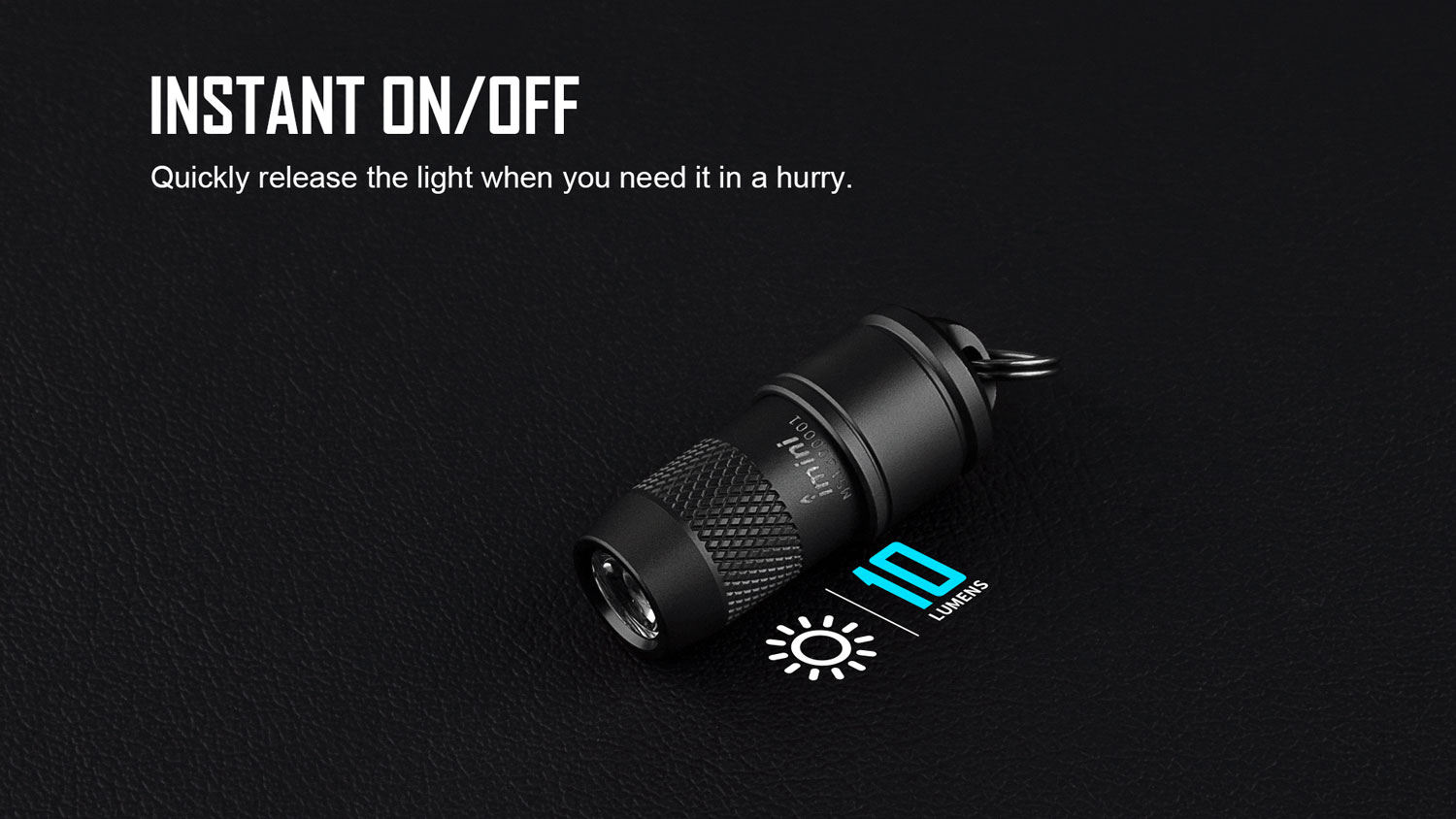 Olight iMini Keychain LED Flashlight, Red, 10 Max Lumens - KnifeCenter ...