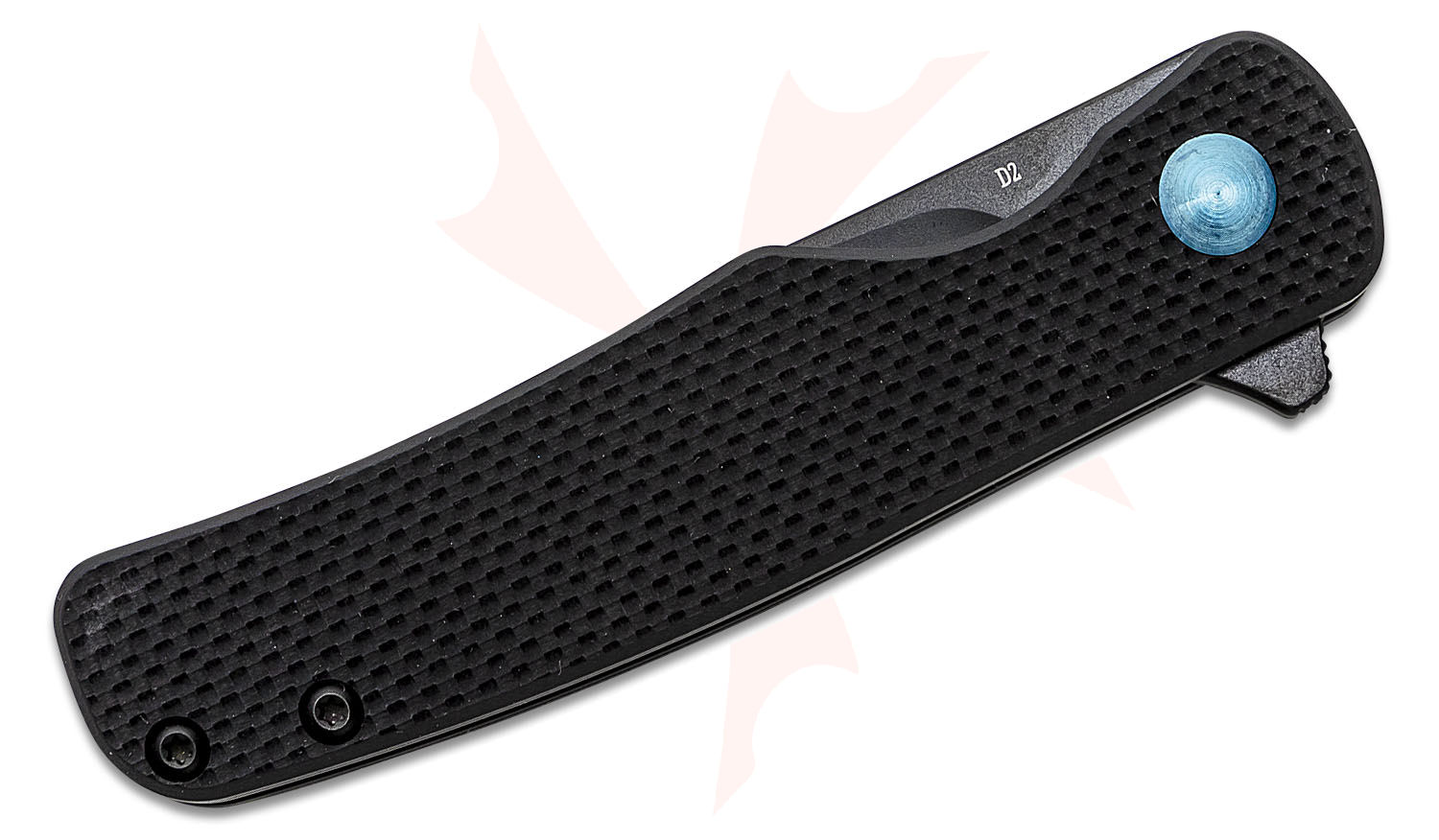 Olight Oknife Mini Chital Flipper Knife 2.75" D2 Black Clip Point Blade ...