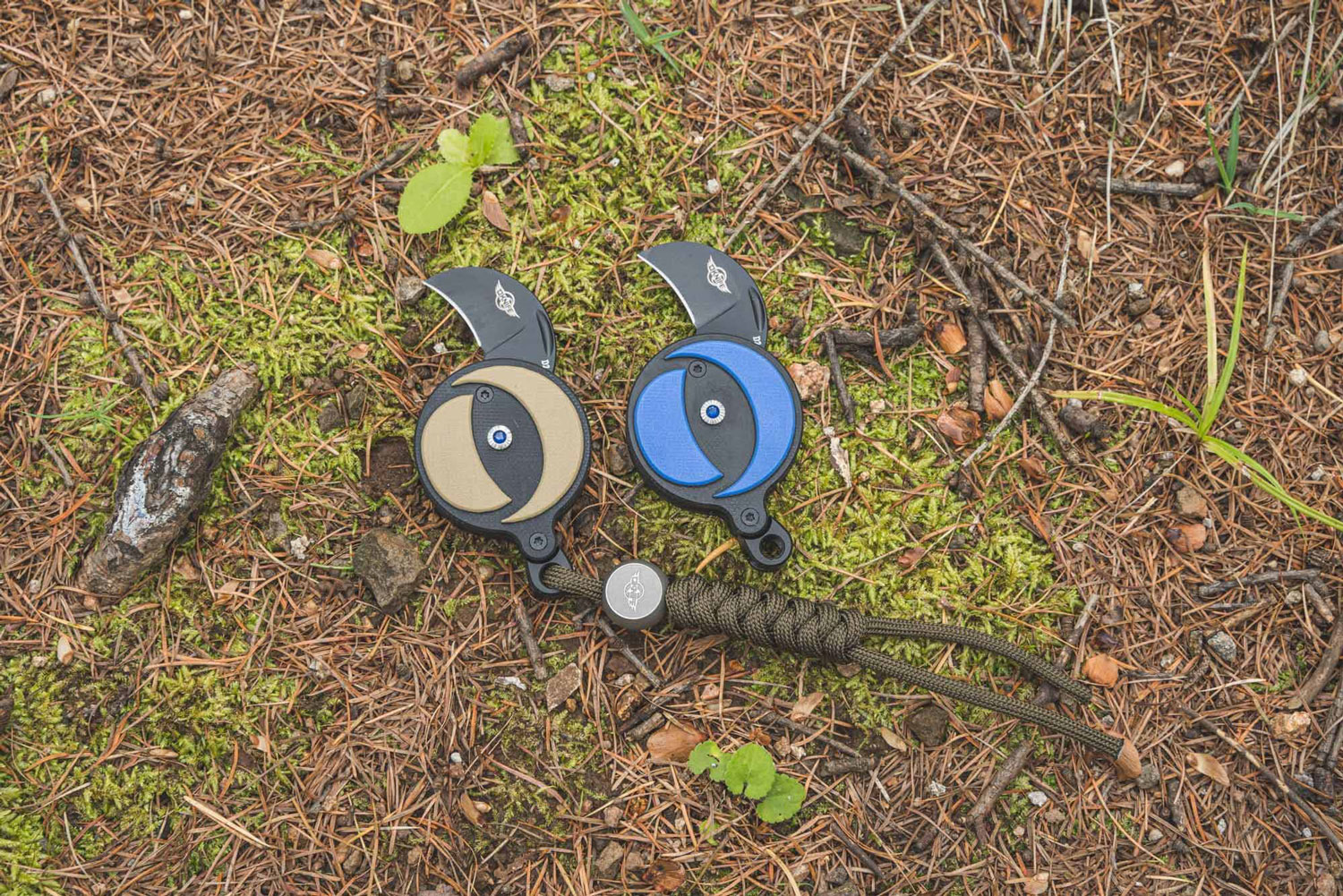 Oknife Nightclaw EDC Keychain Knife 0.92" D2 Black Hawkbill Blade ...