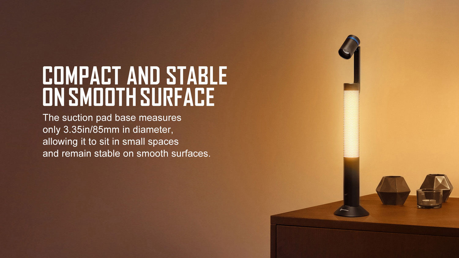 Olight Olamp Nightour LED Table Lamp with Detachable Lamphead, 60 Max ...