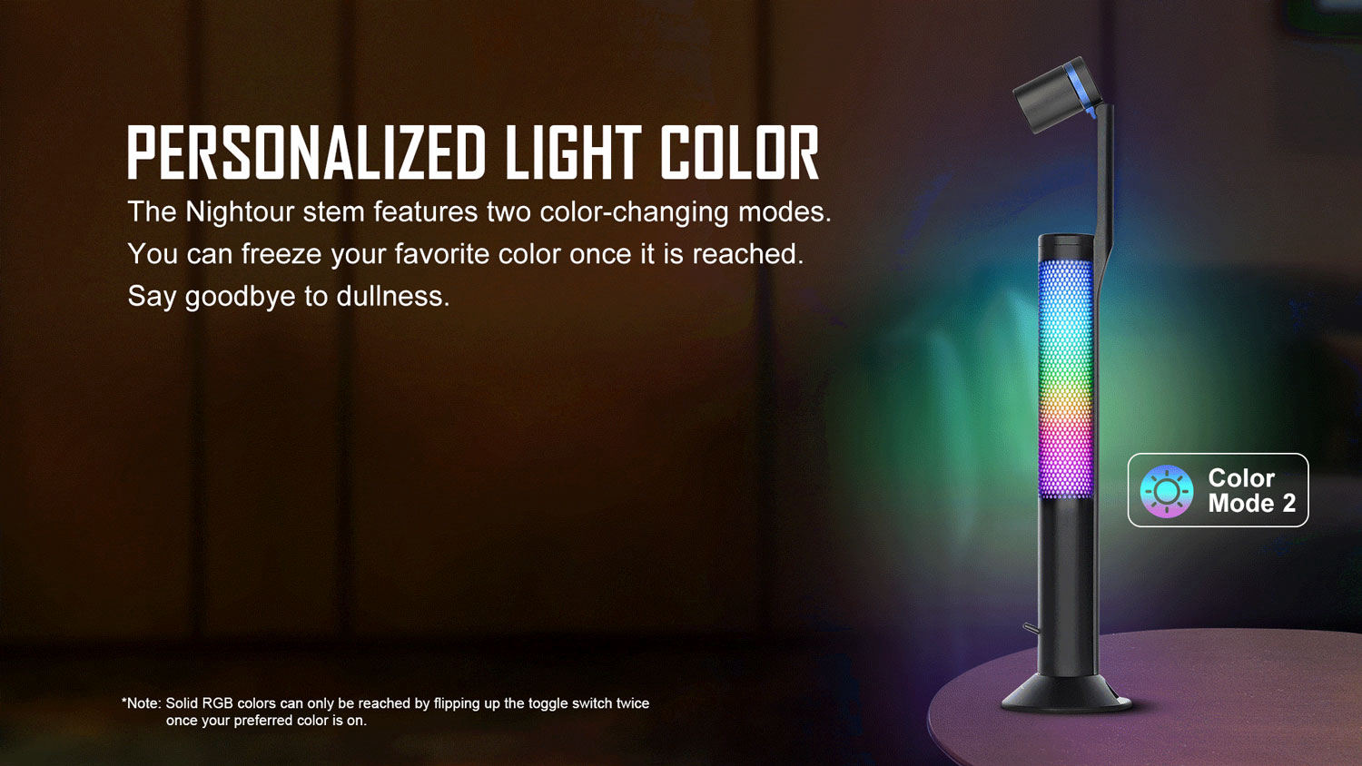 Olight Olamp Nightour LED Table Lamp with Detachable Lamphead, 60 Max ...