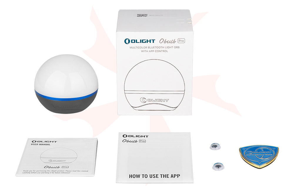 Olight Obulb Pro LED Rechargeable Waterproof Lantern, Gray, 240 Max ...