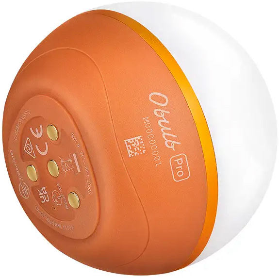 Olight Obulb Pro LED Rechargeable Waterproof Lantern, Orange, 240 Max ...