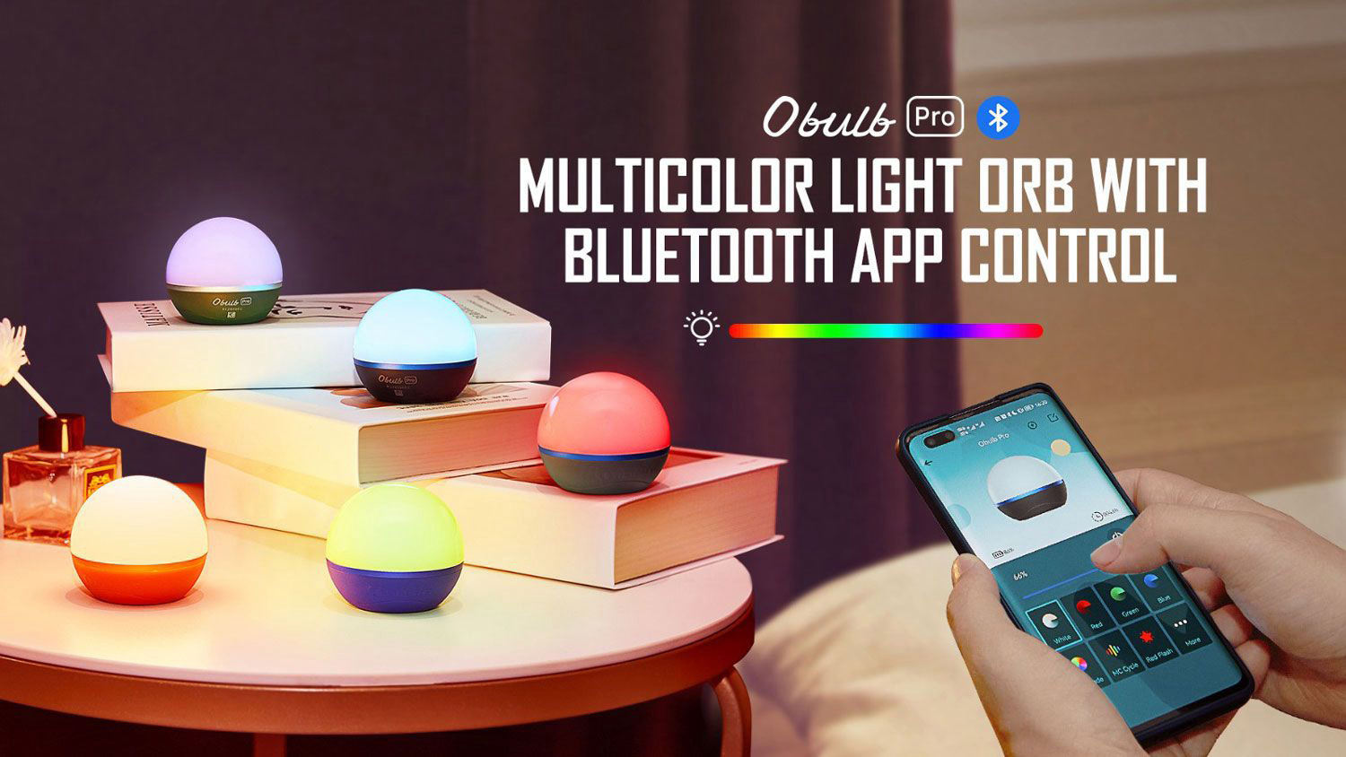 Olight Obulb Pro LED Rechargeable Waterproof Lantern, Orange, 240 Max ...