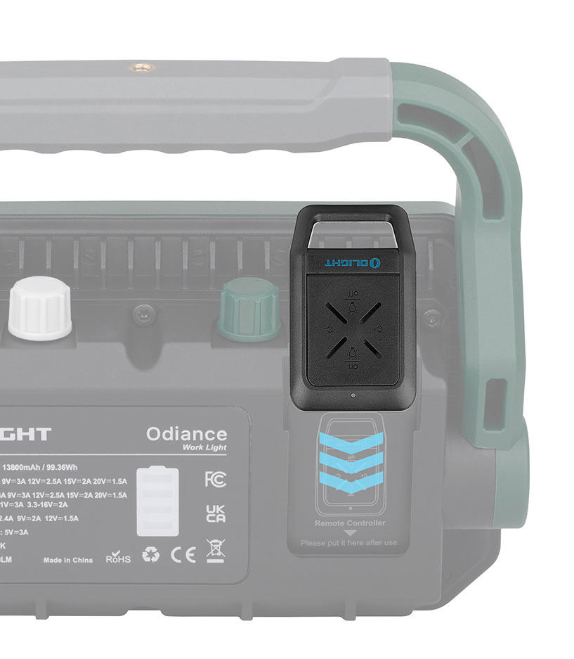 Olight Odiance Portable COB Work Light, OD Green, 3,000 Max Lumens ...