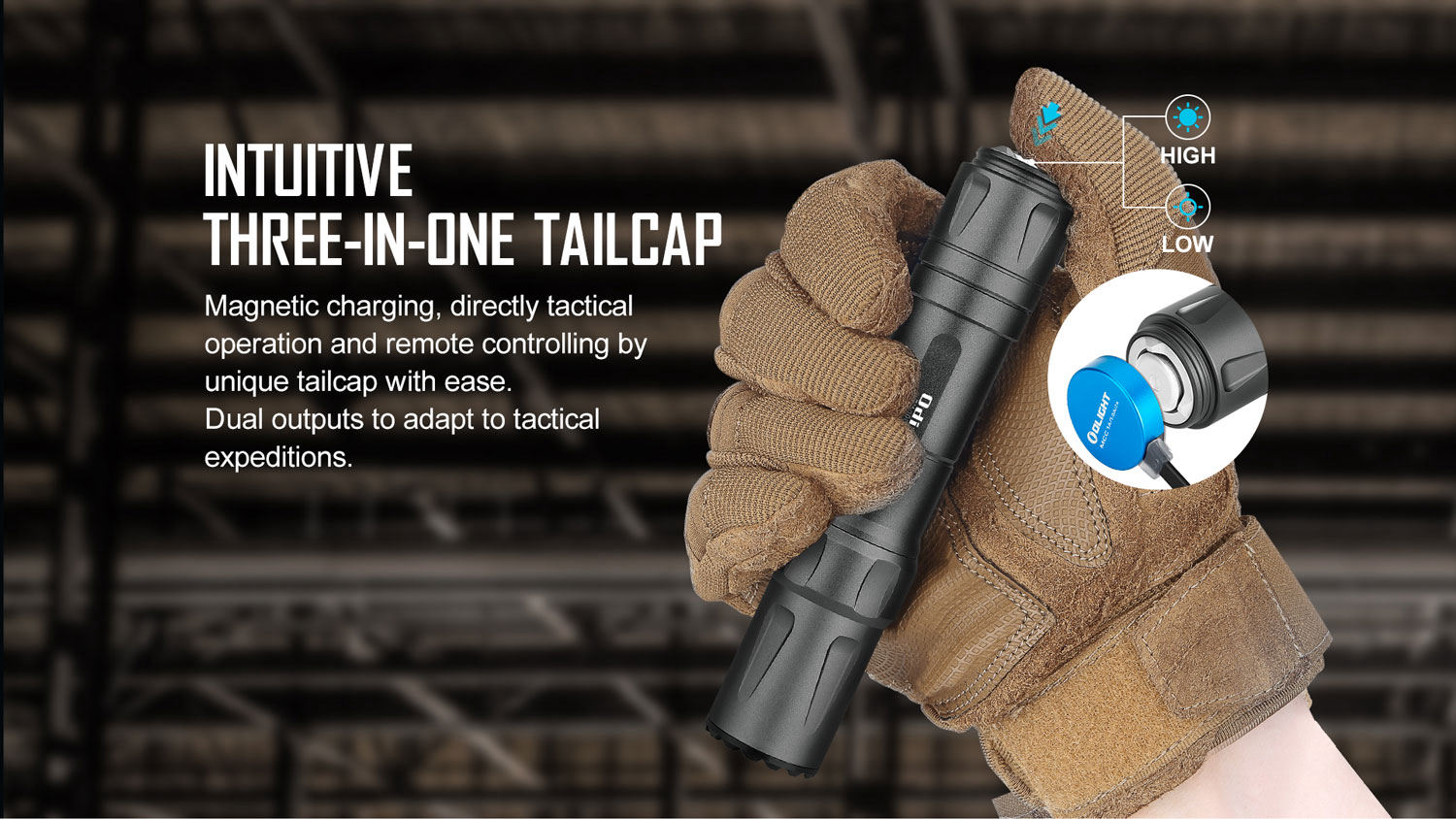 Olight Limited Edition Odin Rechargeable Tactical LED Weaponlight ...