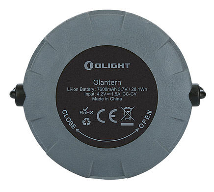Olight OLantern Mini LED Rechargeable Lantern, Basalt Gray, 150 Max ...