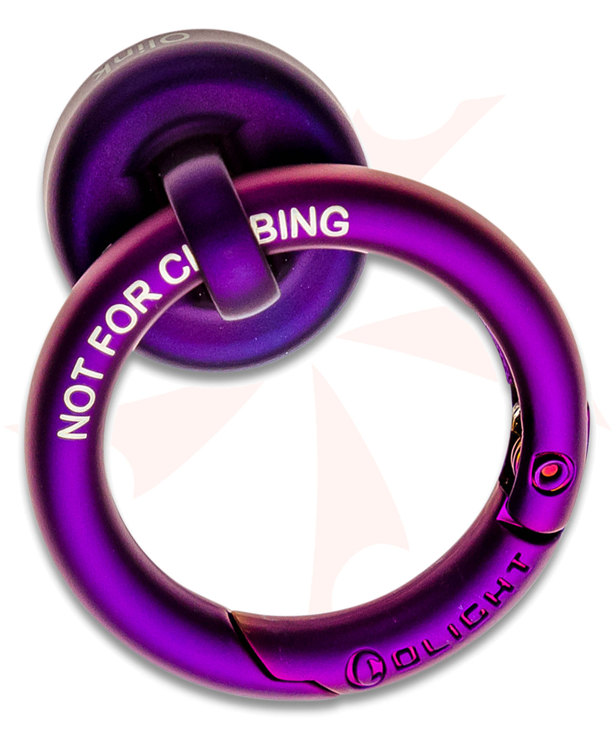 Olight OLink Magnetic Keychain Adapter for Olight Flashlights, Purple ...