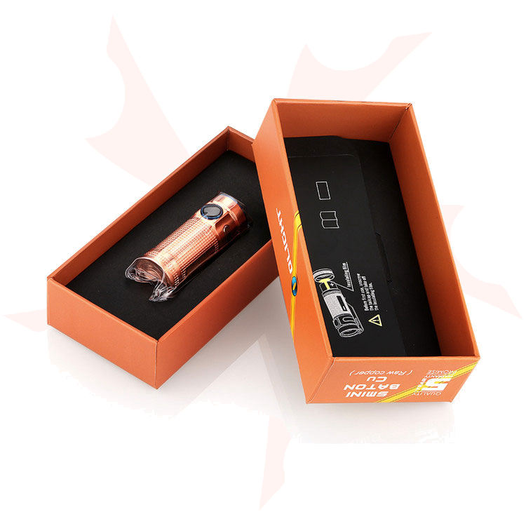 Olight S Mini Cu Limited Edition Baton LED Flashlight, Raw Copper, 550 ...