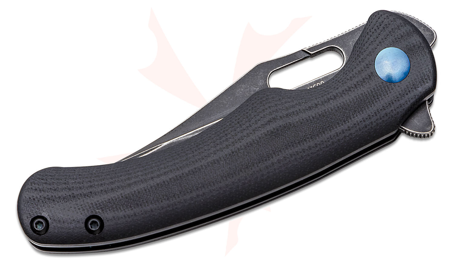 Oknife Splint Flipper Knife 2.97" Black Stonewashed N690 Clip Point ...