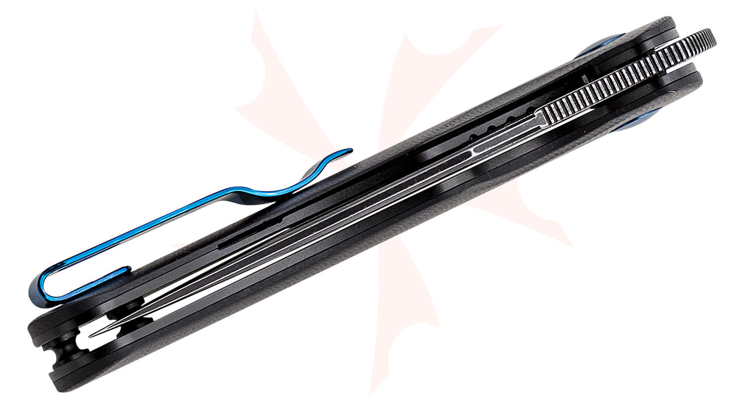 Oknife Splint Flipper Knife 2.97" Black Stonewashed N690 Clip Point ...