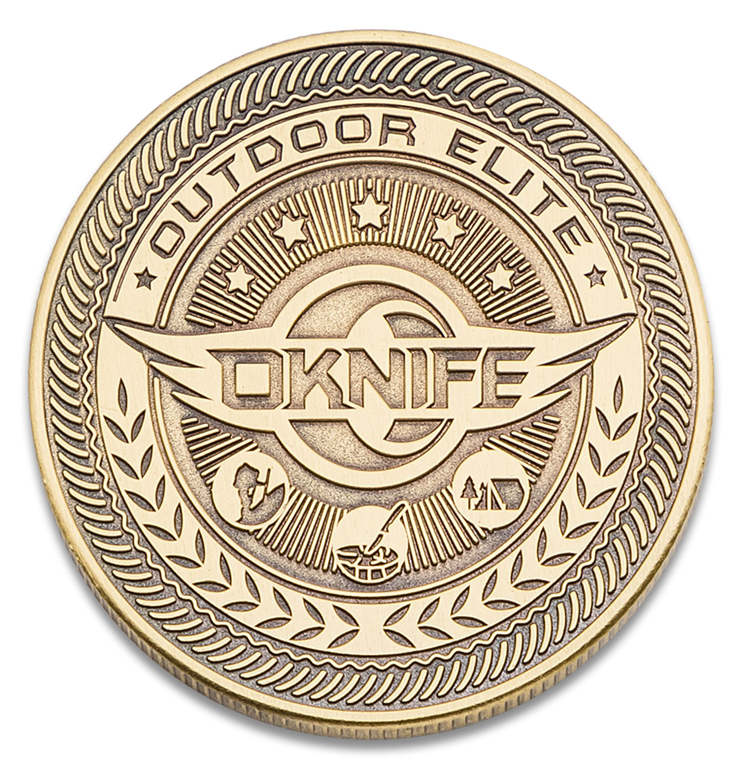 Olight Oknife Splint Flipper Knife 2.97" Stonewashed N690 Clip Point ...