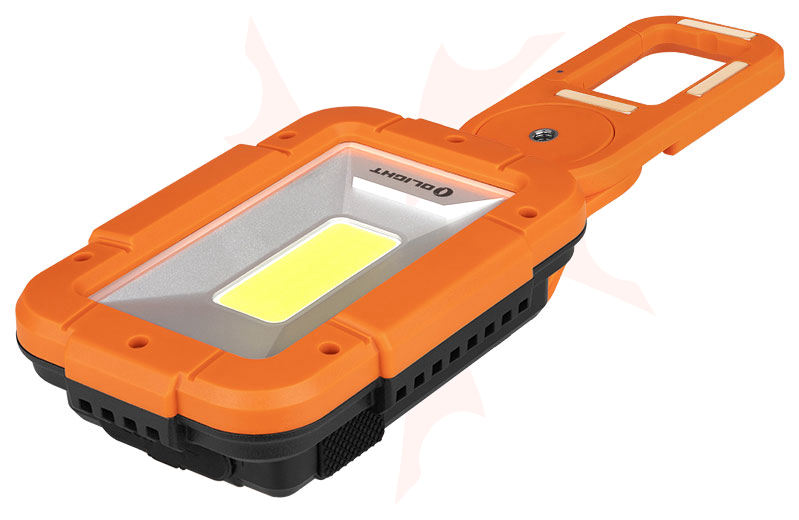 Olight Swivel Pro Max Rechargeable LED/COB Work Light, Orange, 1600 Max ...