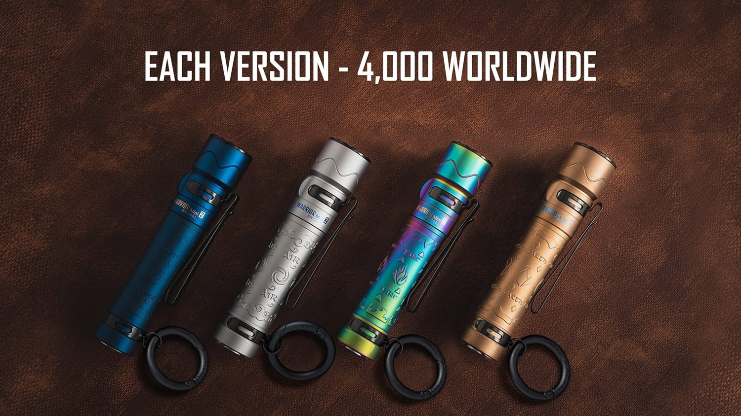 Olight Four Elements Warrior Mini 2 Ti Rechargeable LED Tactical ...