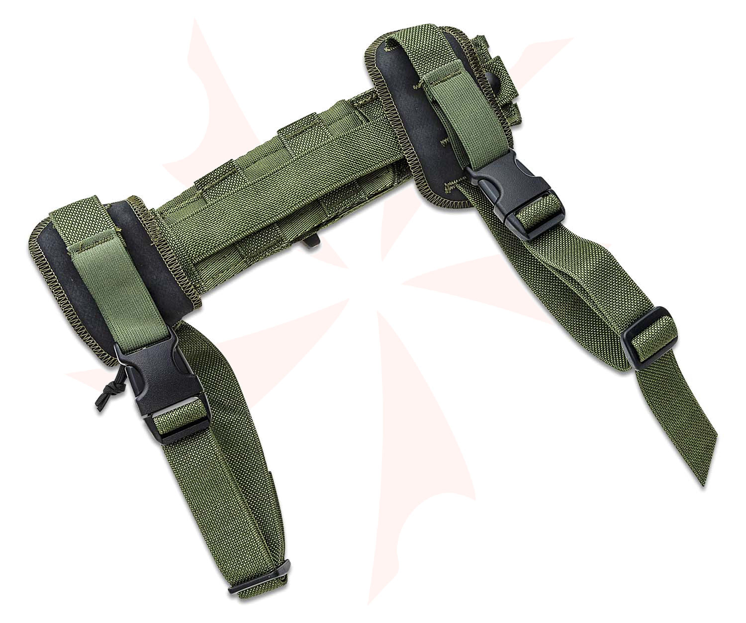 Ontario ASEK Survival Knife System 5" Blade, Strap Cutter, Sheath (1400 ...