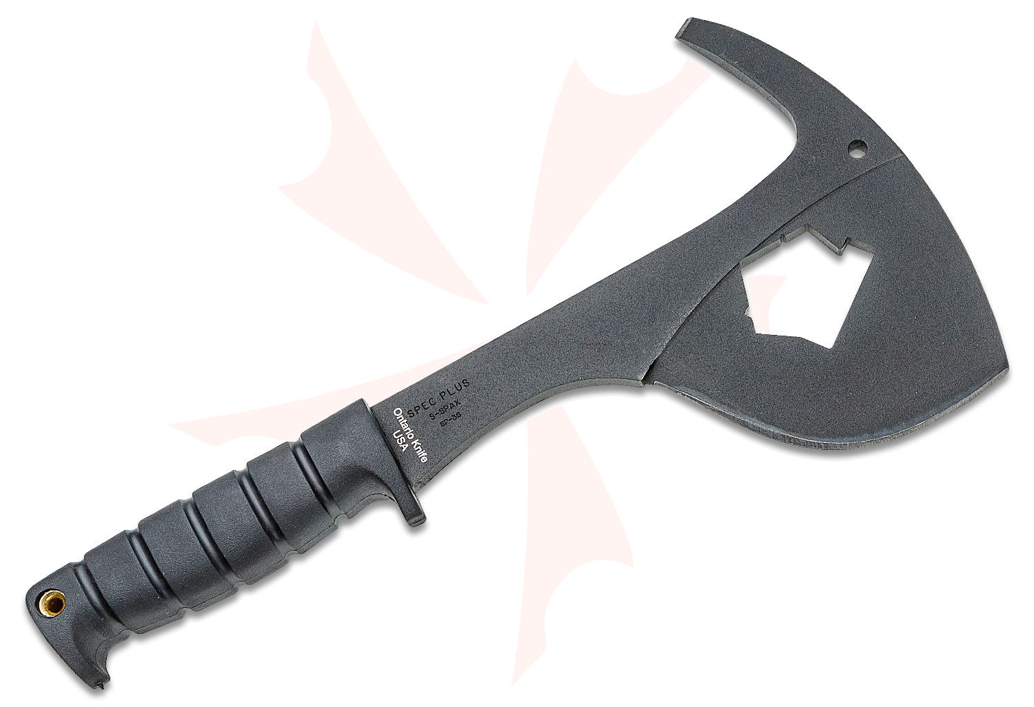 Ontario SP16 SPAX Firefighter Tool 8" Carbon Steel Blade, FB/UC Sheath ...