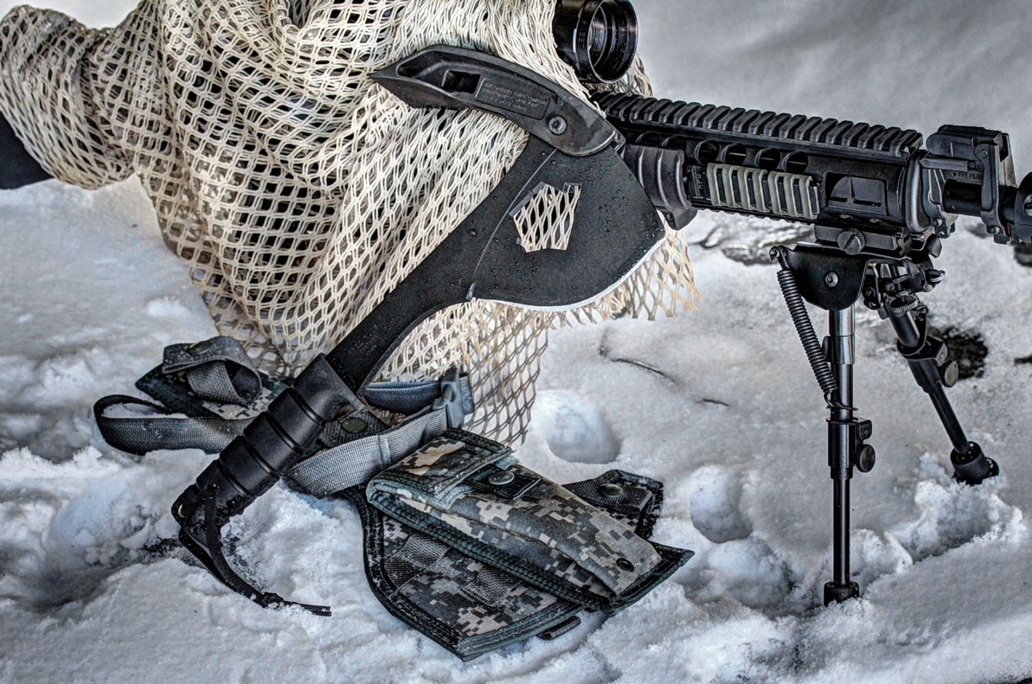 Ontario SP36 Sniper SPAX Survival Tool 5.2" 1095 Carbon Steel Blade ...