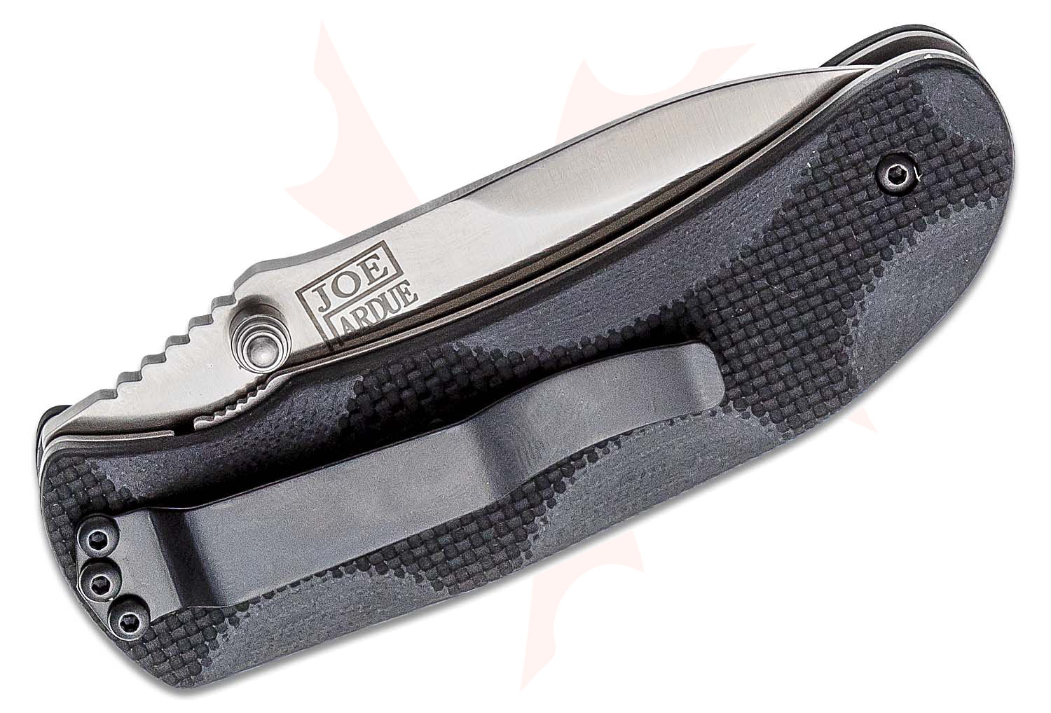 Ontario Utilitac 1-A Joe Pardue Assisted Folding Knife 3" Satin Plain ...