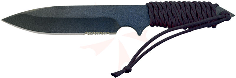 Ontario Ranger Series RAK Assault Knife 6" Combo Edge, Black Cord ...