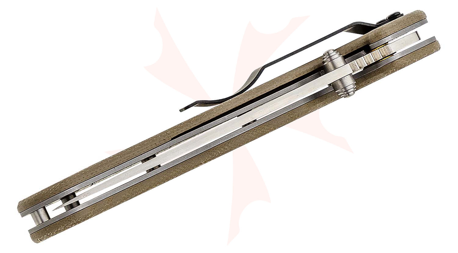 Ontario RAT Model 1 Folding Knife 3.6" D2 Satin Plain Blade, Natural ...