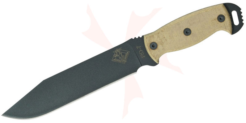 Ontario Ranger Series RD7 Ready Detachment 7.5" Plain Blade, Tan ...