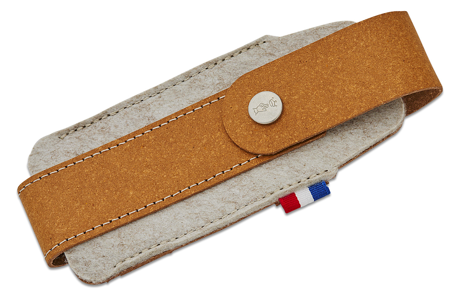 Opinel Large Outdoor Leather Sheath, Brown - KnifeCenter - 003102