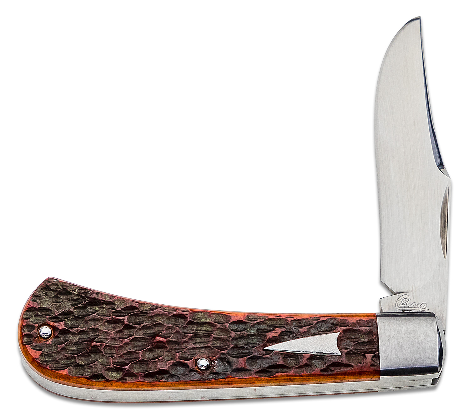 Oxford Forge Chris Sharp Custom Single Blade Trapper Traditional ...