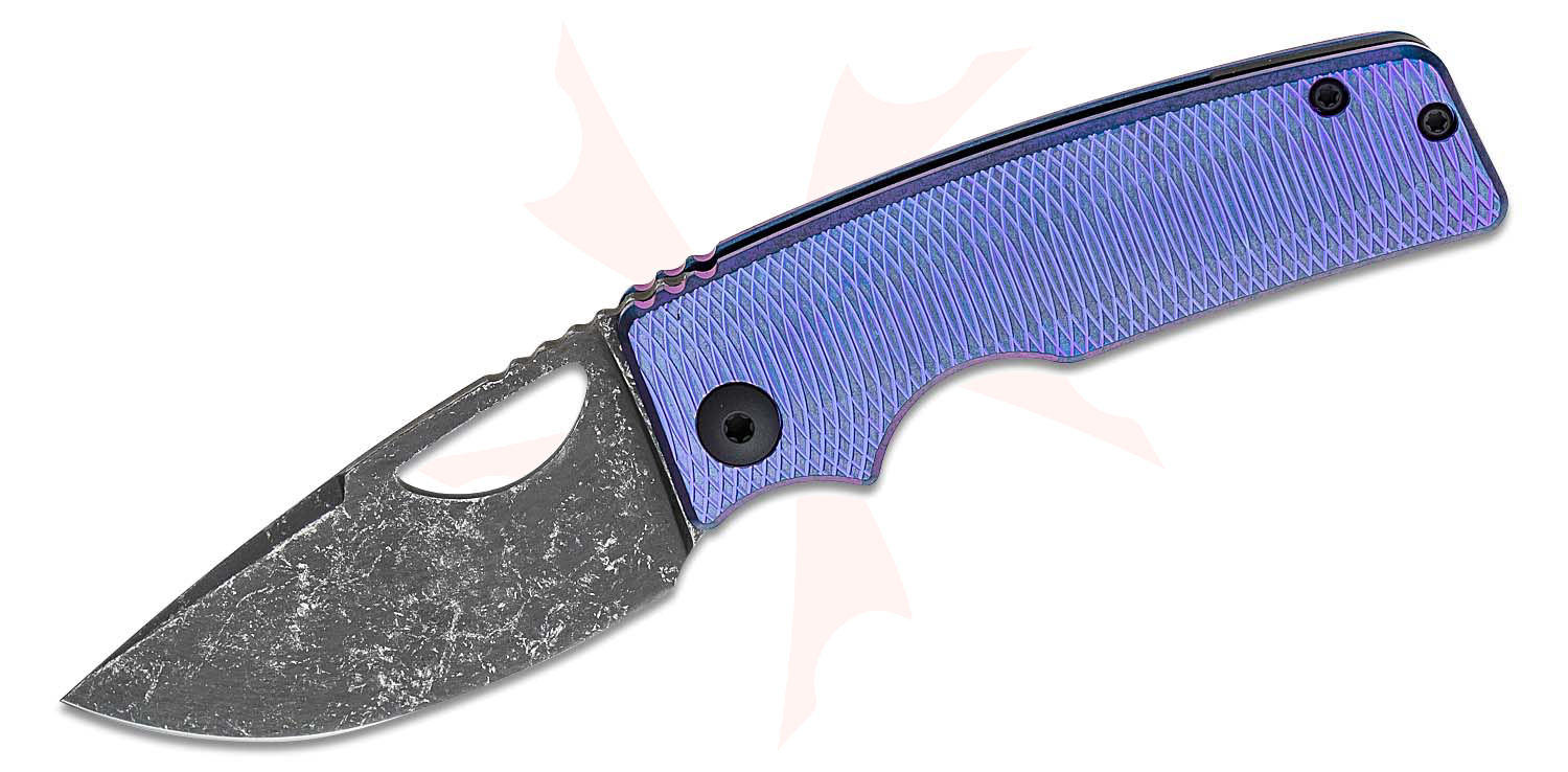OZ Machine Company Custom Roosevelt #377 Folding Knife 3.07" Z-FiNit ...