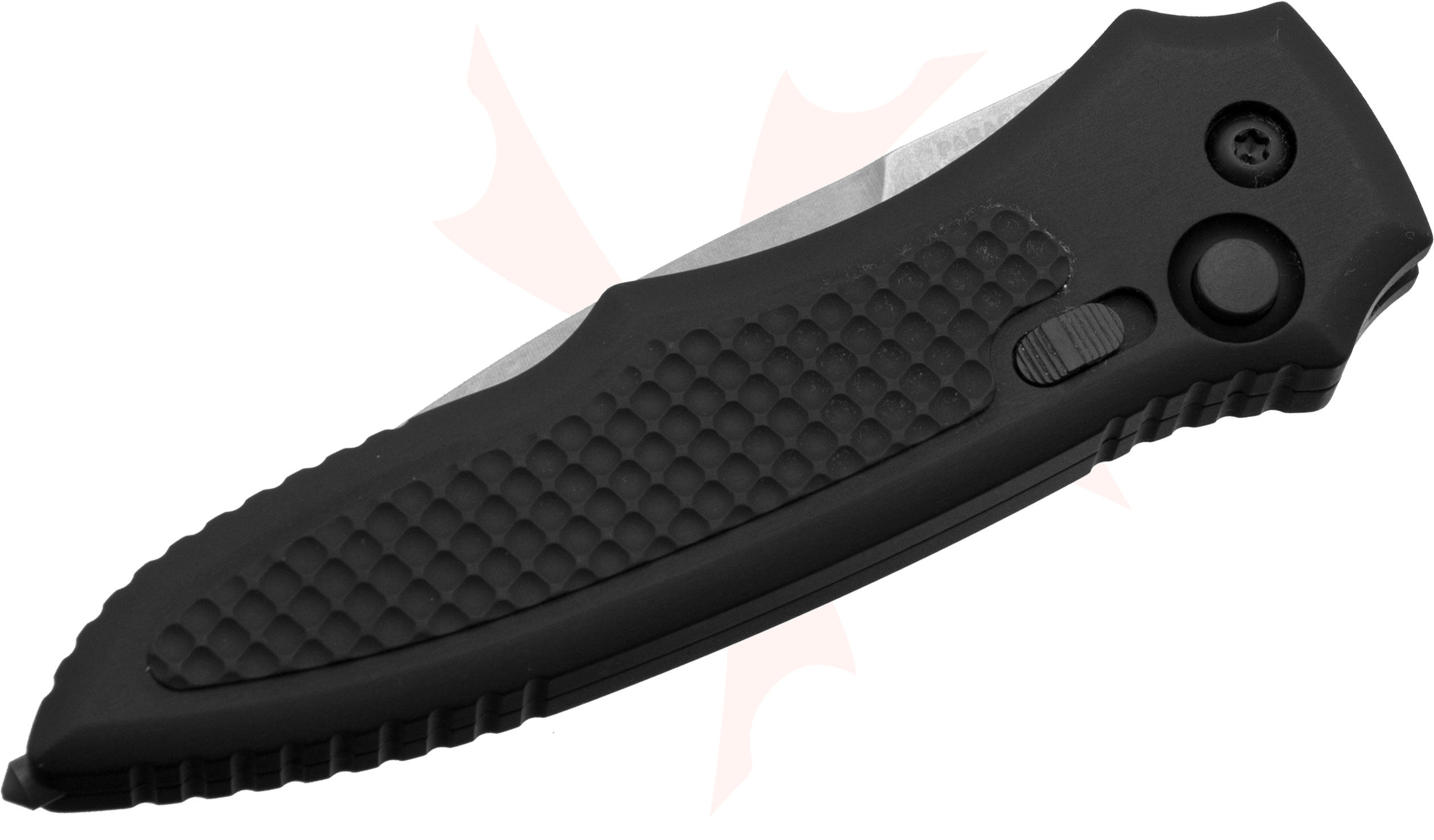 Paragon Knives by Asheville Steel Cobra AUTO 3.5" Stonewash CPM-S30V ...