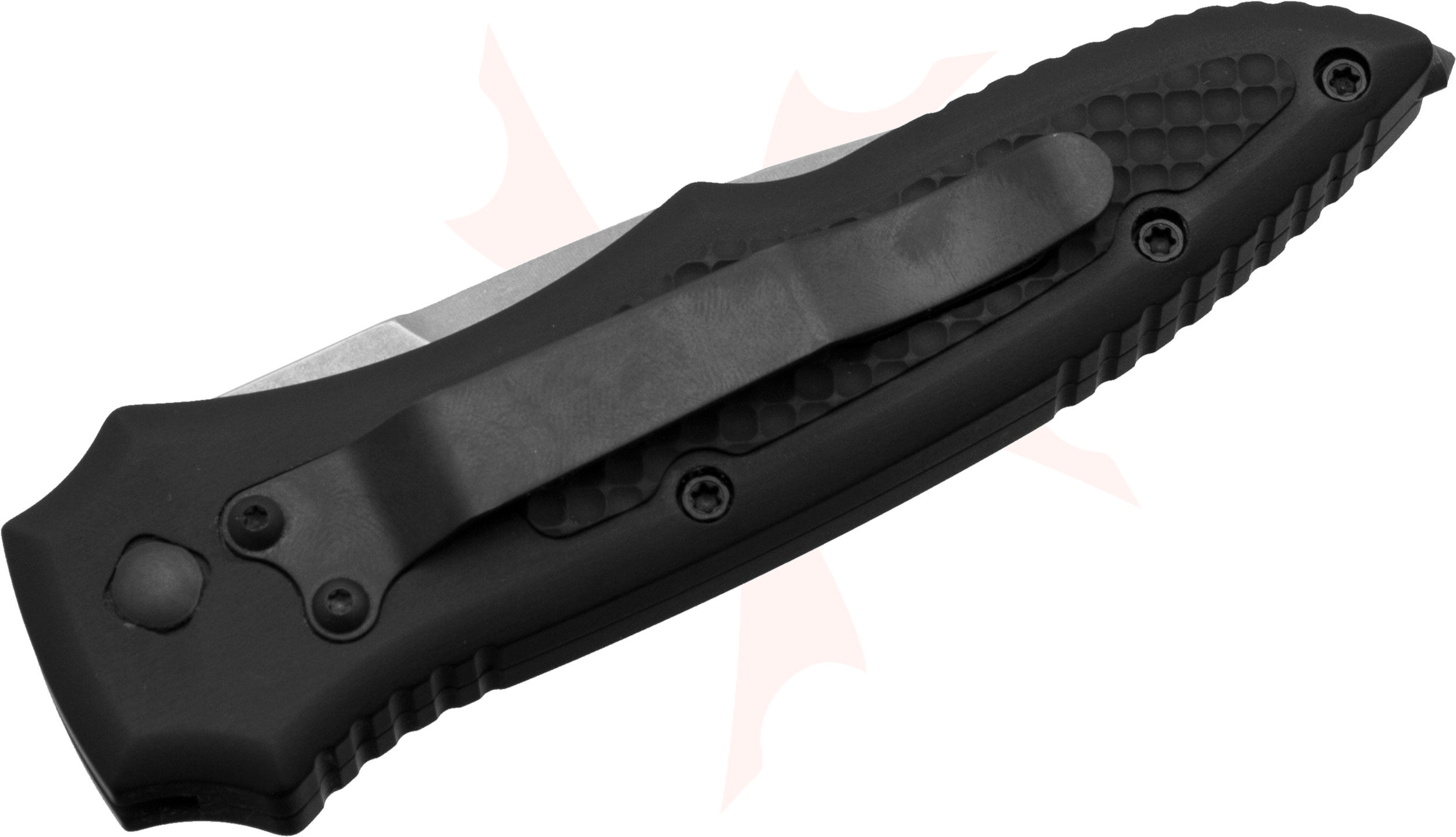 Paragon Knives by Asheville Steel Cobra AUTO 3.5" Stonewash CPM-S30V ...