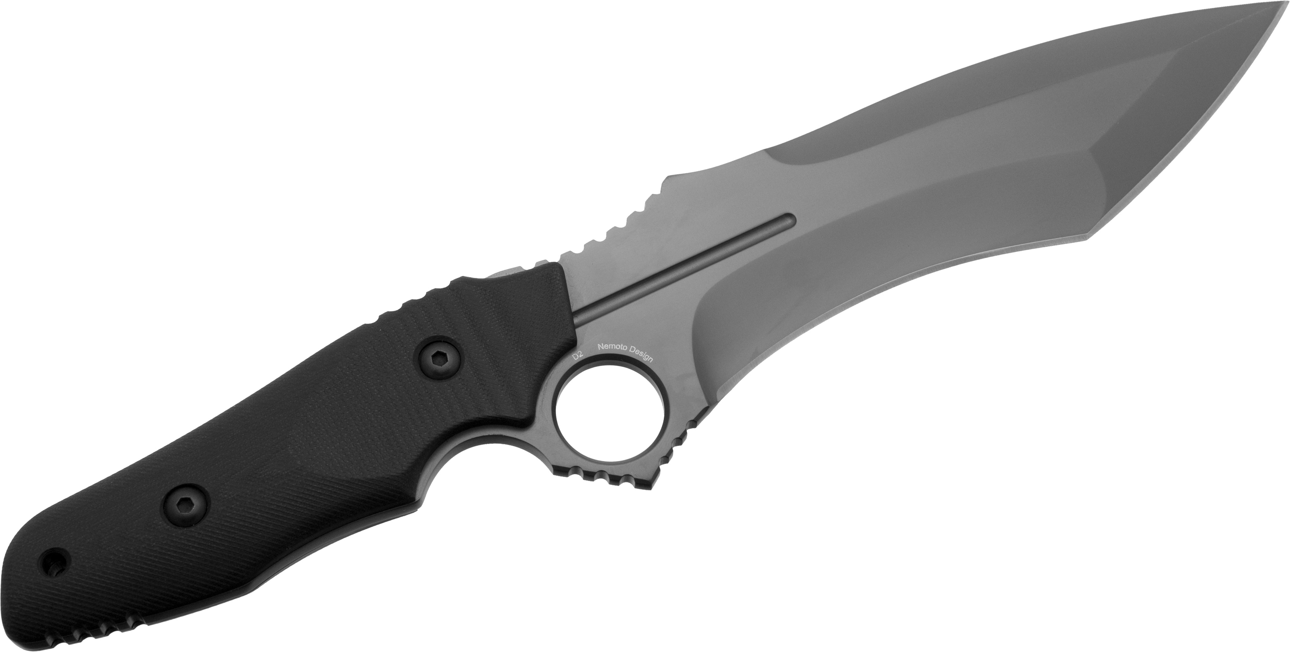 Paragon Knife Imports by Asheville Steel Warlord Fixed 7.5" D2 Plain ...
