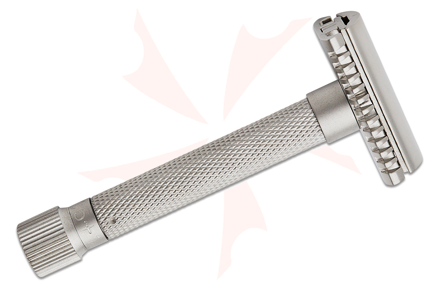 Parker Variant Satin Chrome Finish Safety Razor, 4" Overall, Open Comb ...