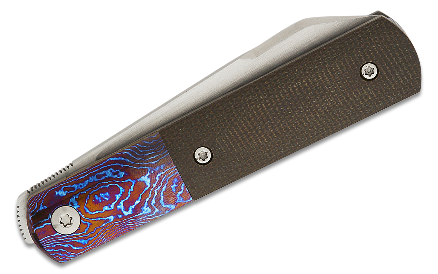 Enrique Pena Custom Barlow Front Flipper Knife 2.875" CPM-154 Hand ...