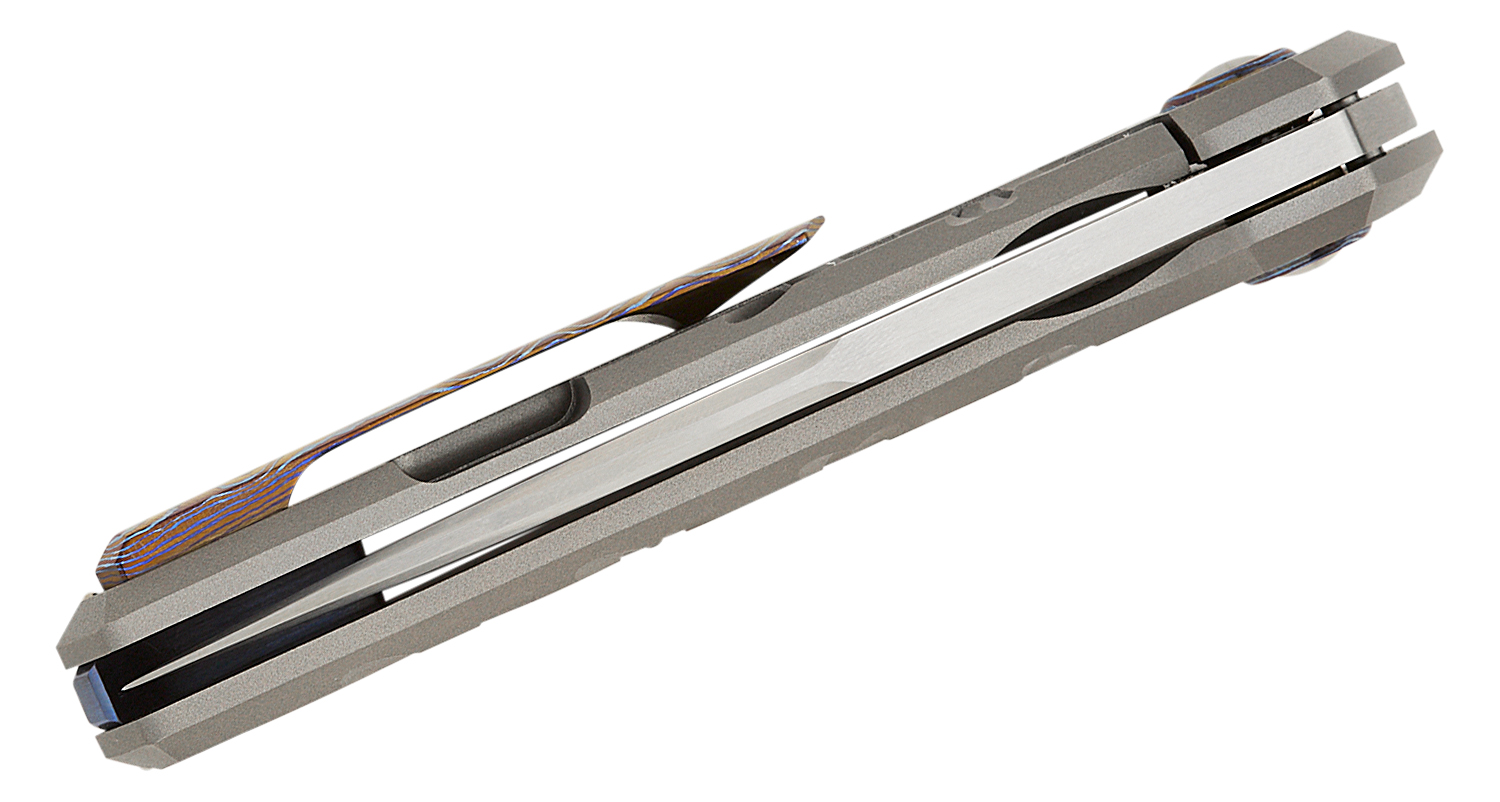 Enrique Pena Custom Cobra Frame Lock Flipper Knife 3.25" CPM-154 Hand ...