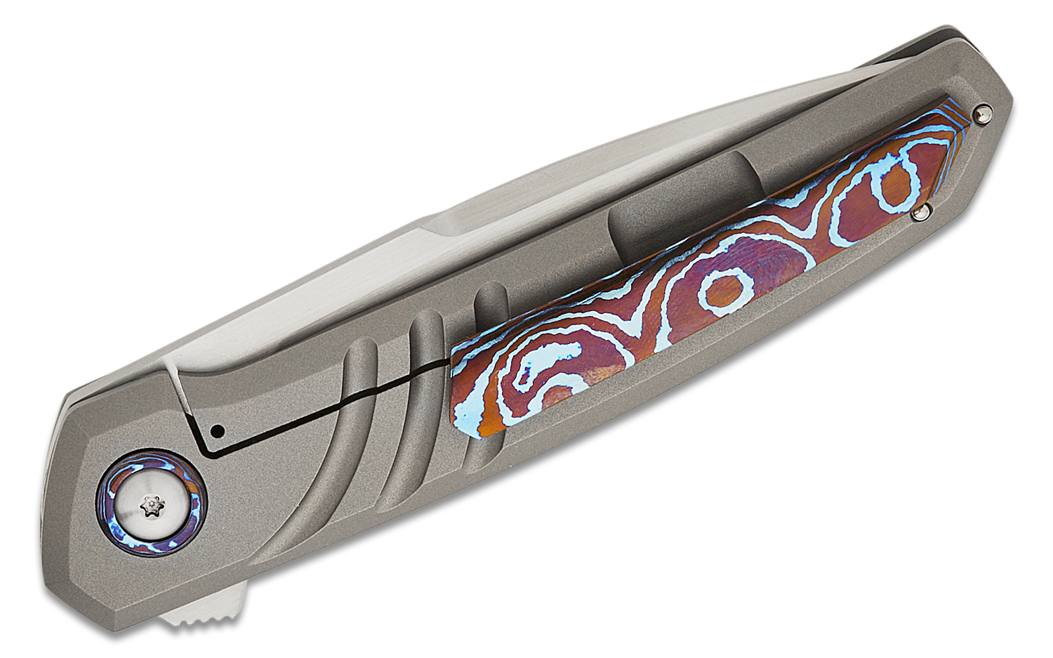 Enrique Pena Custom Cobra Frame Lock Flipper Knife 3.25" CPM-154 Hand ...