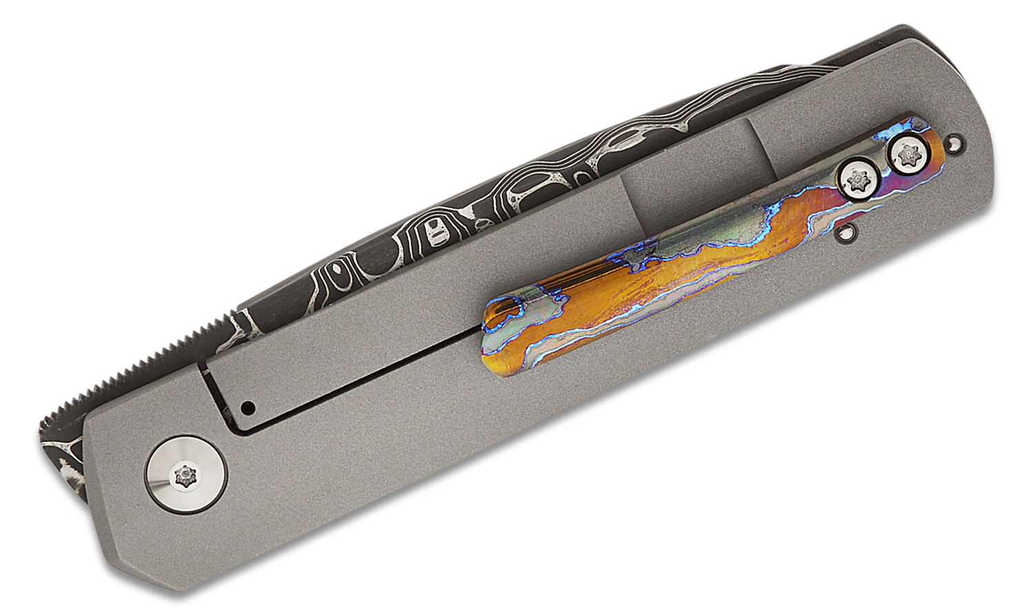 Enrique Pena Custom DeVille Frame Lock Front Flipper Knife 2.875" VF ...