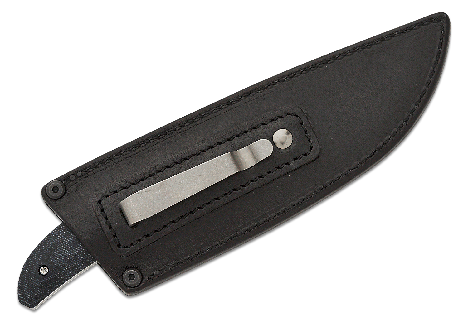 Enrique Pena Custom Pocket Fixed Blade Knife 3.625" CPM-154 Hand Rubbed ...