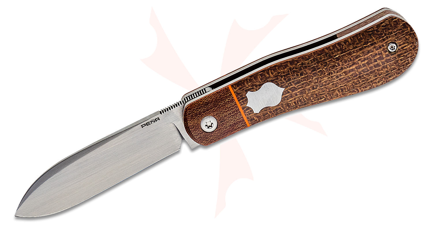 Enrique Pena Custom Dogleg Jack Front Flipper Knife 3" CPM-154 Hand ...