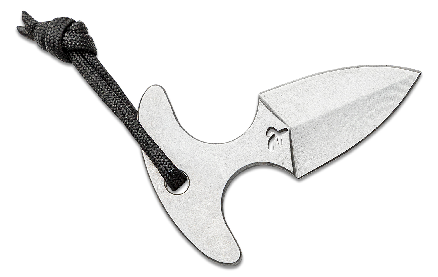 Fred Perrin Mini Push Dagger Knife 1.75" Satin Double Edge Blade, One-Piece Construction, Kydex ...