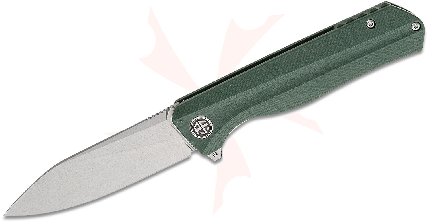 Petrified Fish PF818 Forward Linerlock Flipper Knife 3.54" D2 ...
