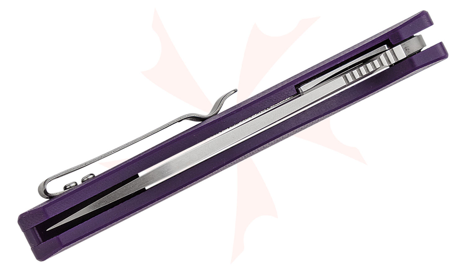 Petrified Fish PF818 Forward Linerlock Flipper Knife 3.54" D2 Satin Drop Point Blade, Sculpted ...