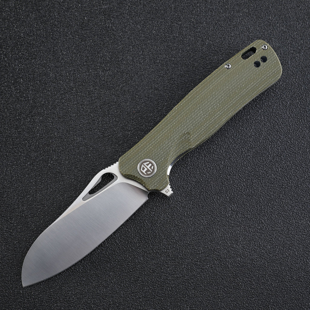 Petrified Fish PF868 Bunta Linerlock Flipper Knife 3.35" D2 Satin ...