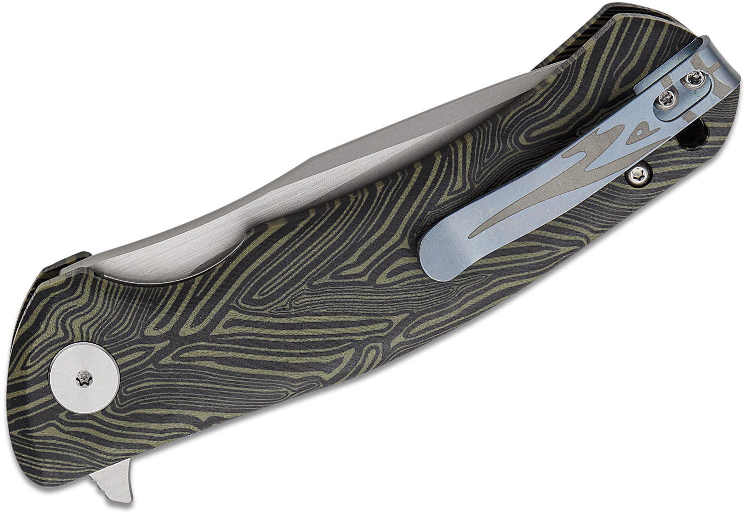 Petrified Fish PF949 Warrior Linerlock Flipper Knife 3.54" K110 (D2 ...