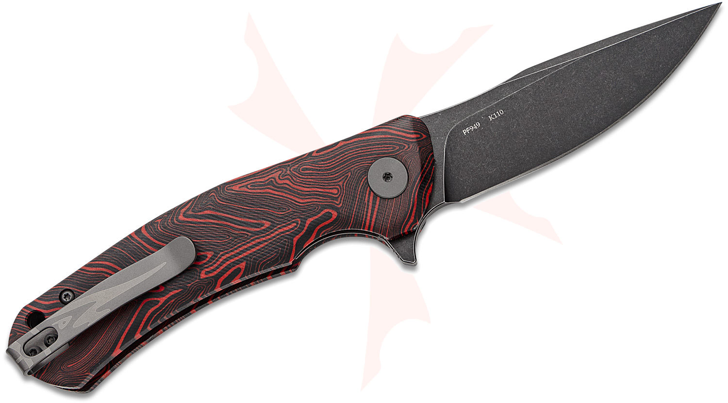 Petrified Fish PF949 Warrior Linerlock Flipper Knife 3.54" K110 (D2 ...