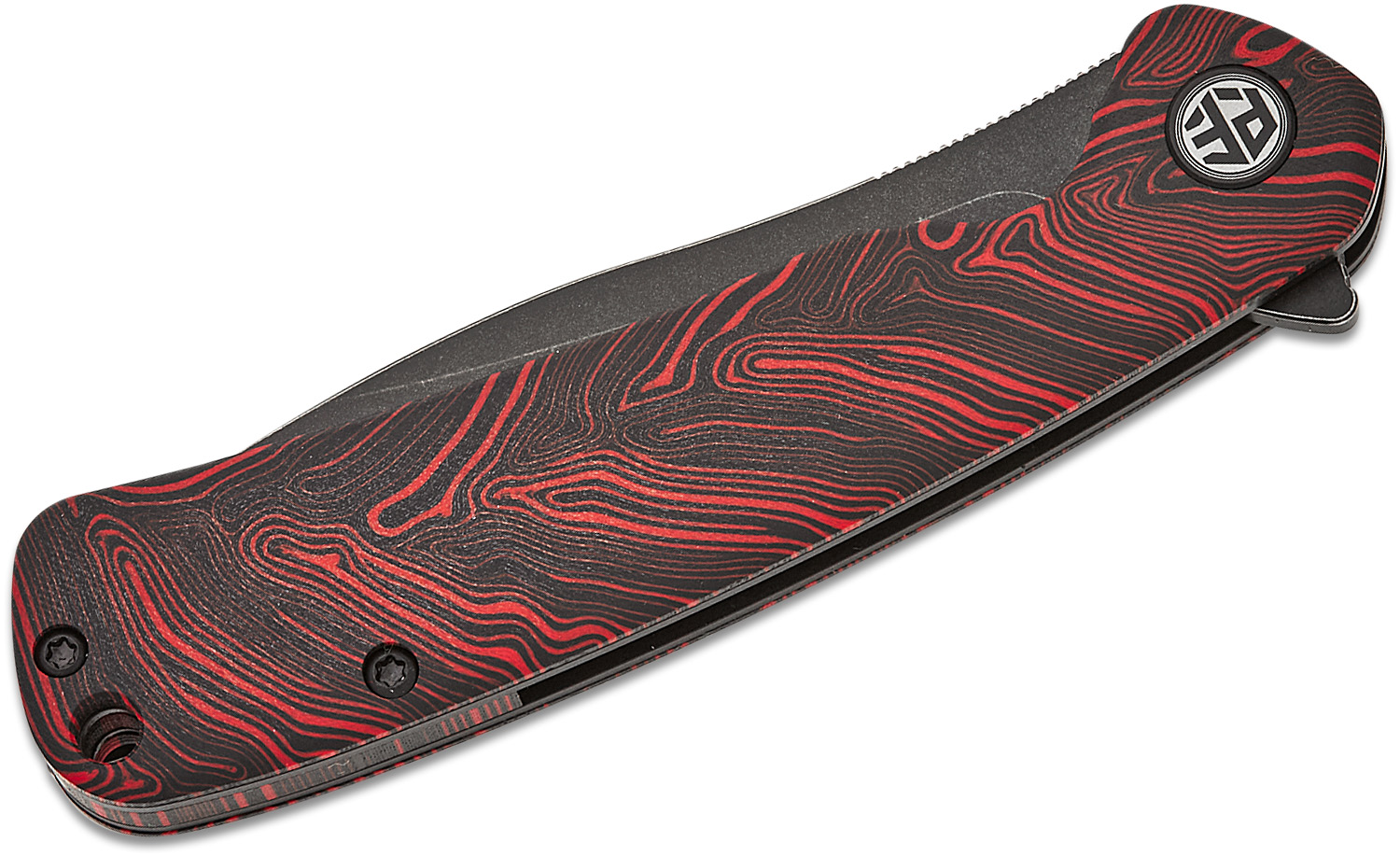 Petrified Fish PFE14 Rogue Liner Lock Flipper Knife 3.43" 154CM Black ...