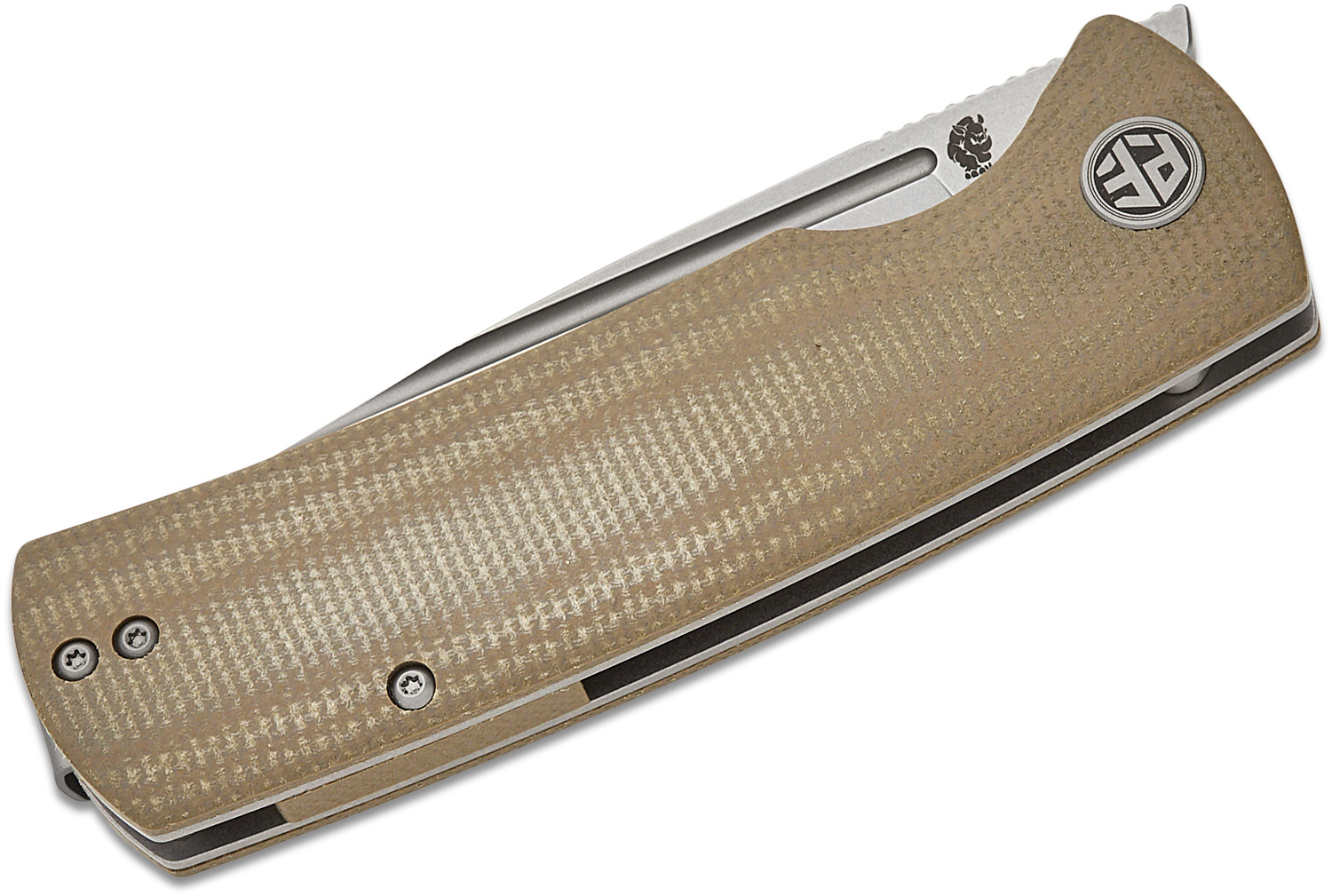 Petrified Fish PFP01 Beluga Liner Lock Front Flipper Knife 3.62" K110 ...