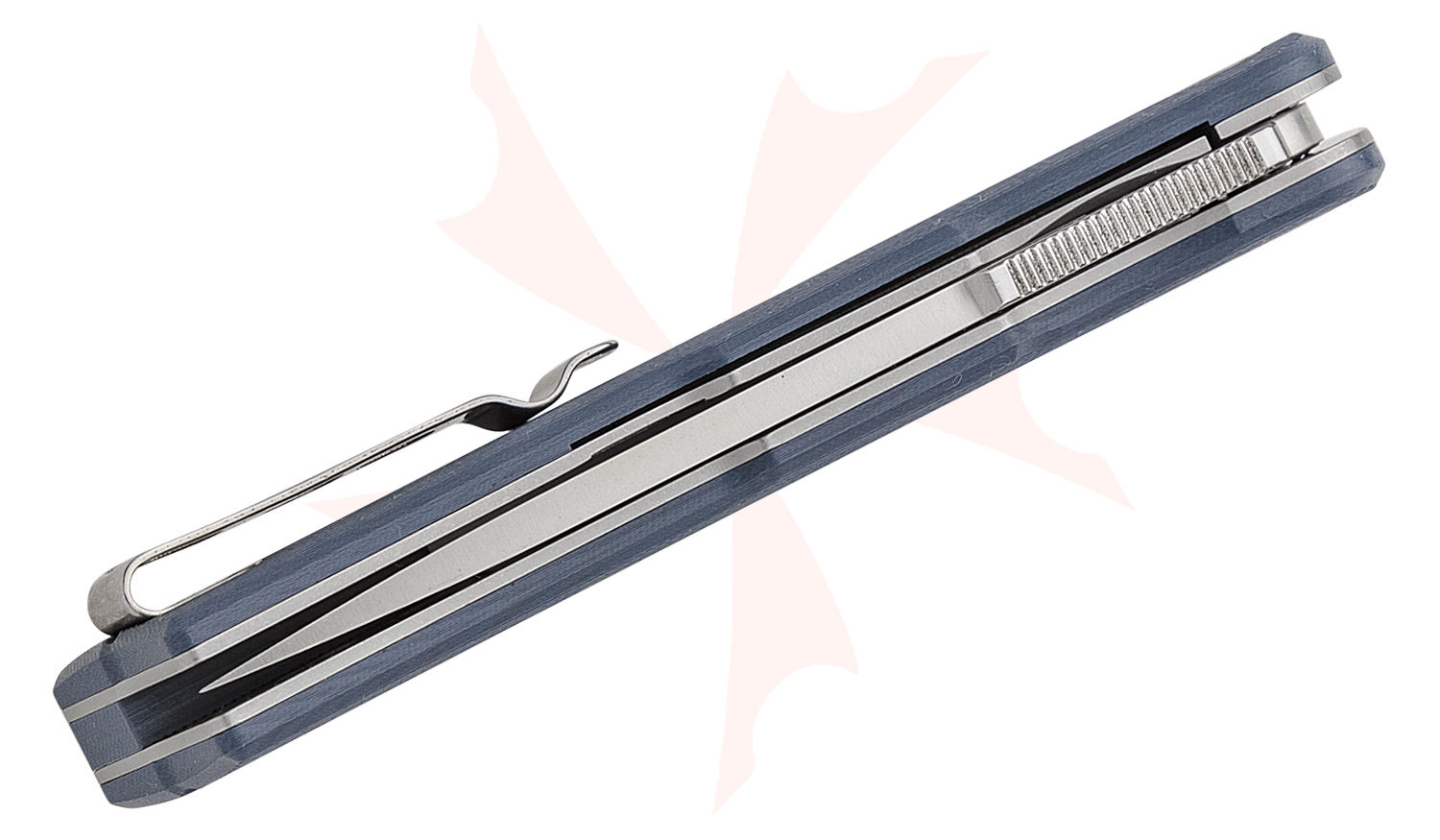 Petrified Fish PFP02 Magazine Flipper Knife 3.86" D2 Satin Drop Point ...